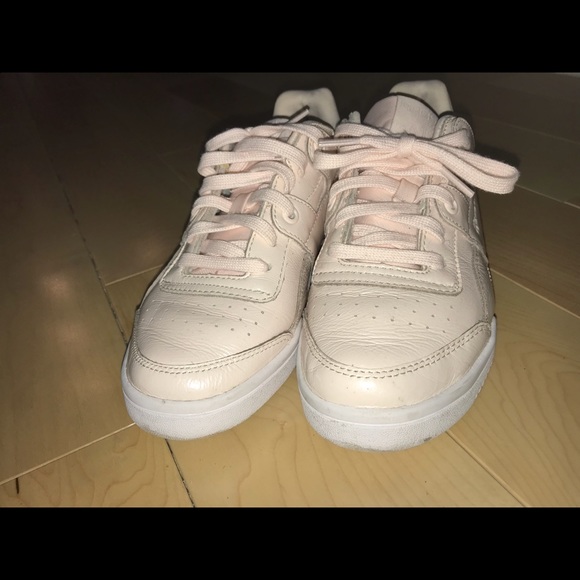 Reebok | Shoes | Redbox Classic Patent Leather Workoutplus Sneakers ...